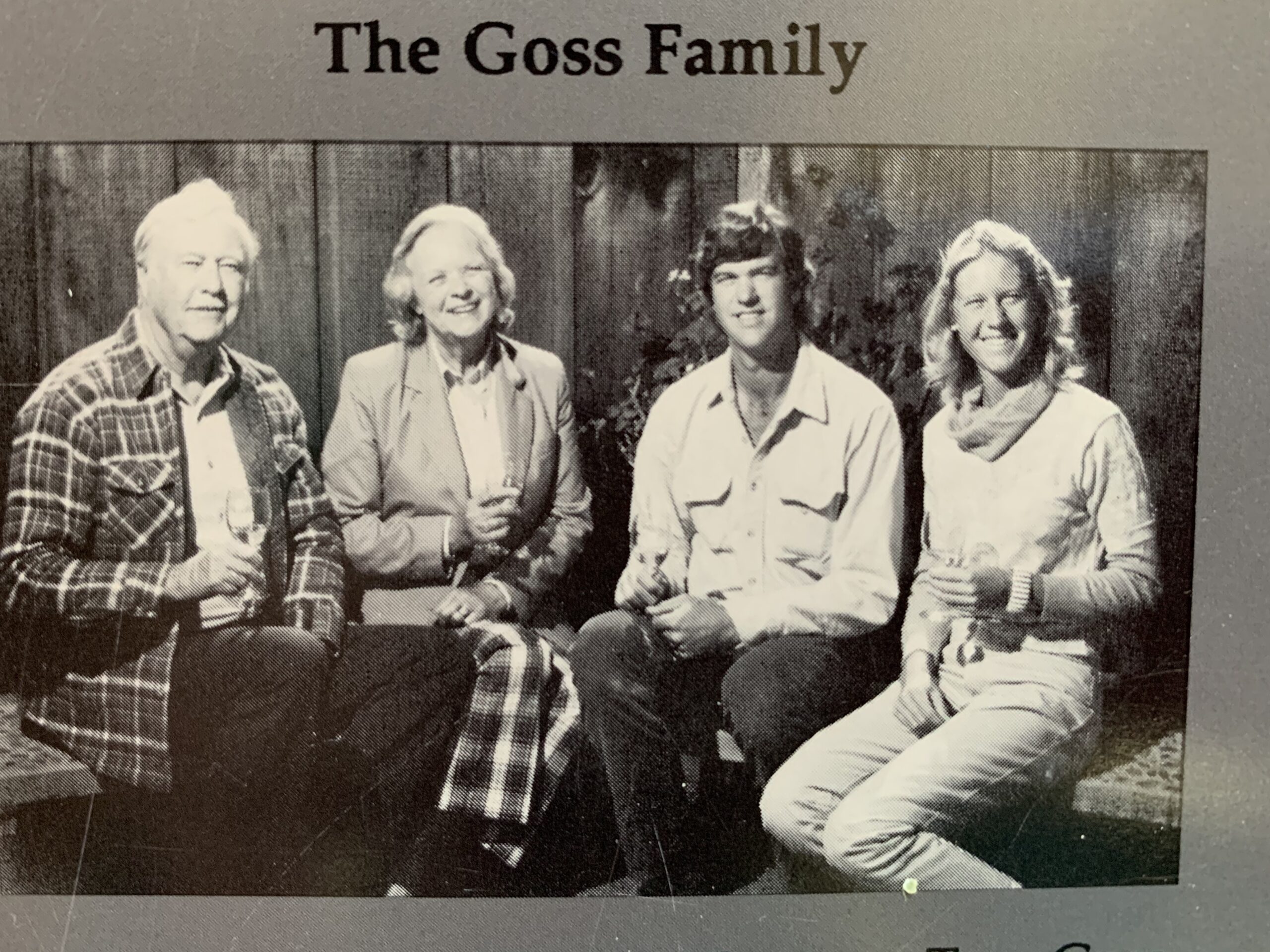 Goss Family | Wine History Project of San Luis Obispo County