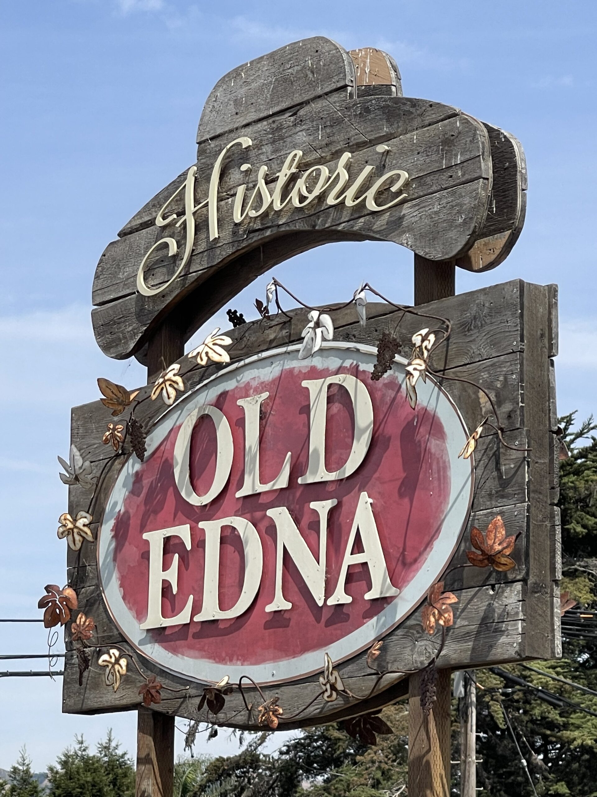 Old Edna Signage | Wine History Project of San Luis Obispo County