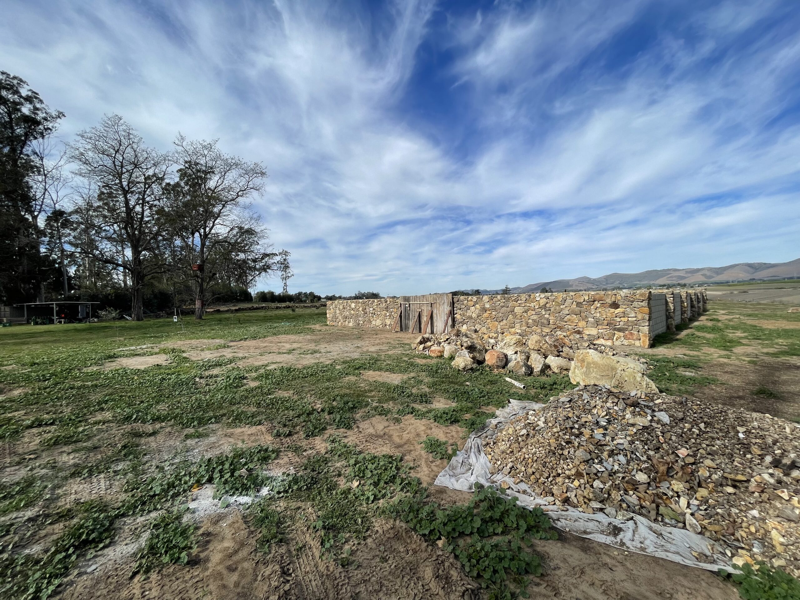 Wall At Dana Adobe | Wine History Project of San Luis Obispo County